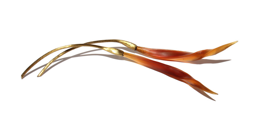 Ann Robinson | Small Twisted Flax Pods (Semillon) | Milford Galleries ...