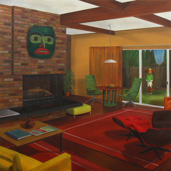 Graham Fletcher | Spirit Rooms II (Mask, Figure and Jug) | Milford ...