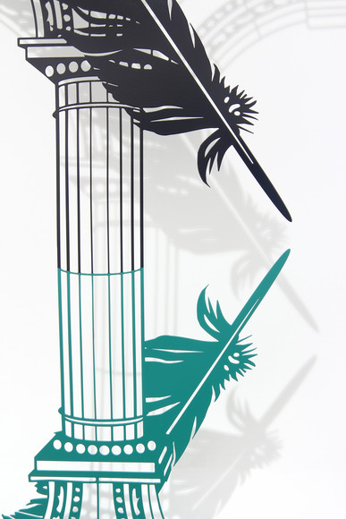 Neil Dawson | Reflections - Feather | Milford Galleries Dunedin