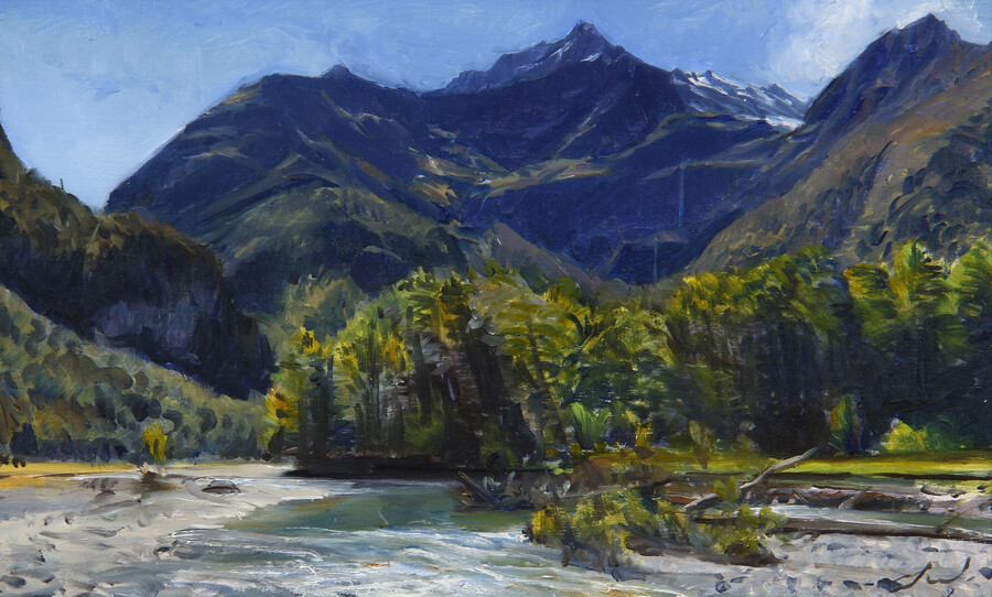 Freeman White | Routeburn, Glenorchy | Milford Galleries Dunedin