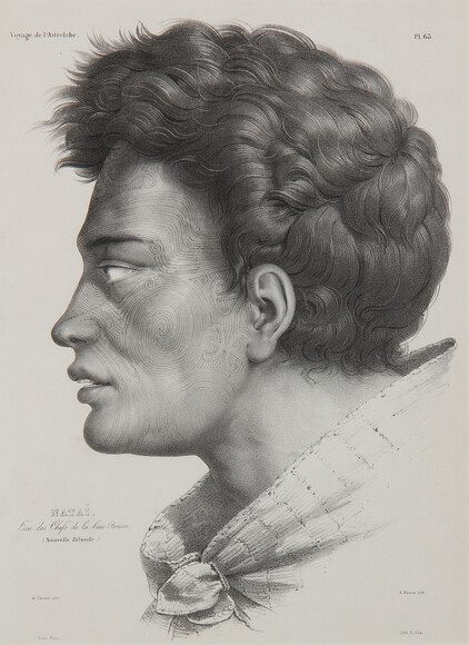 Louis Auguste De Sainson | Nataī - L'un des Chefs de la Baie Bream ...