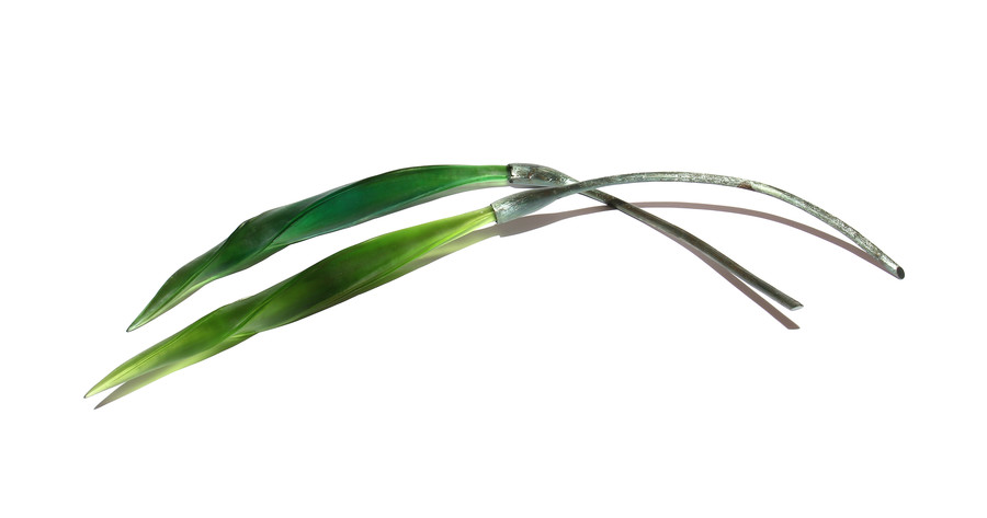 Ann Robinson | Small Twisted Flax Pods (Mid Green/Emerald Green ...