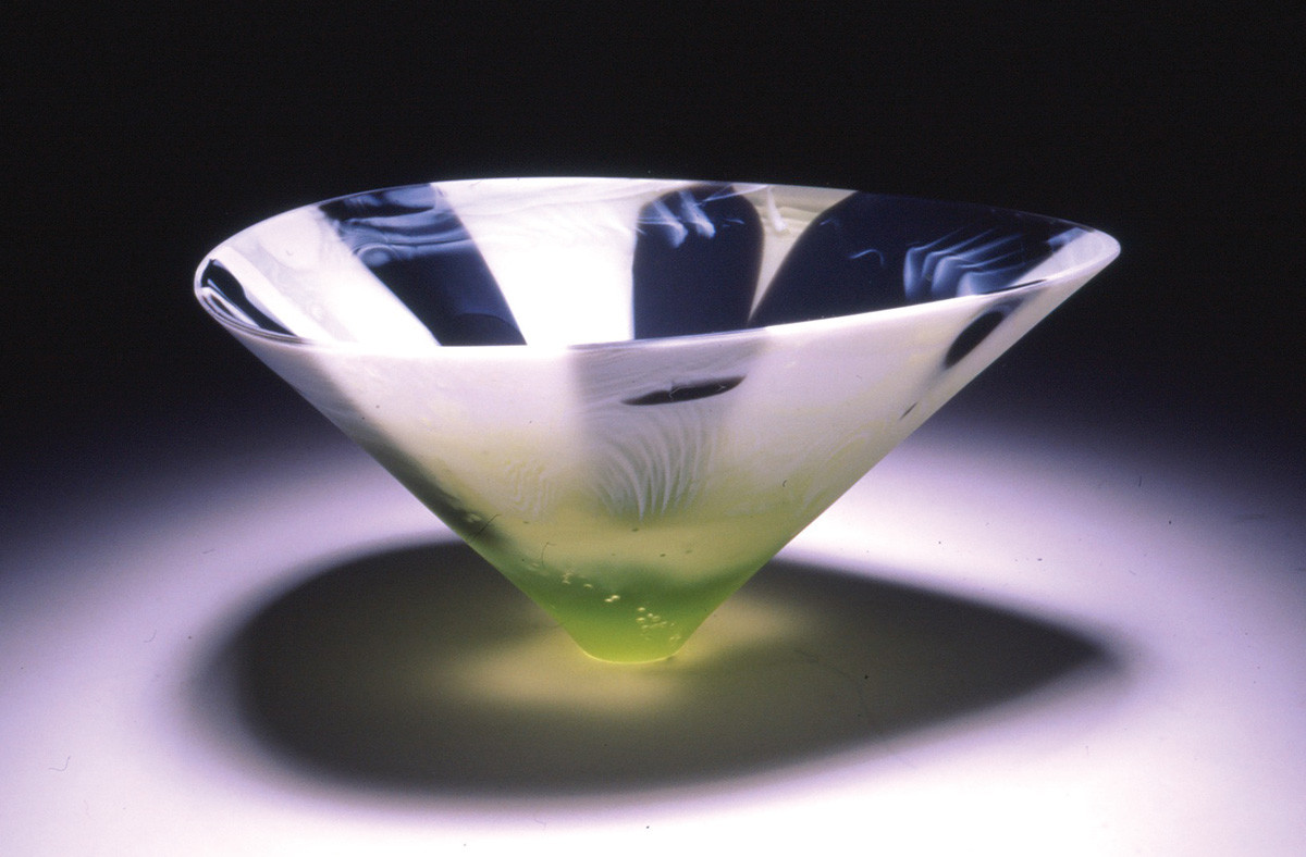 Robyn Irwin | Snow Flurry - Lime | Milford Galleries Queenstown