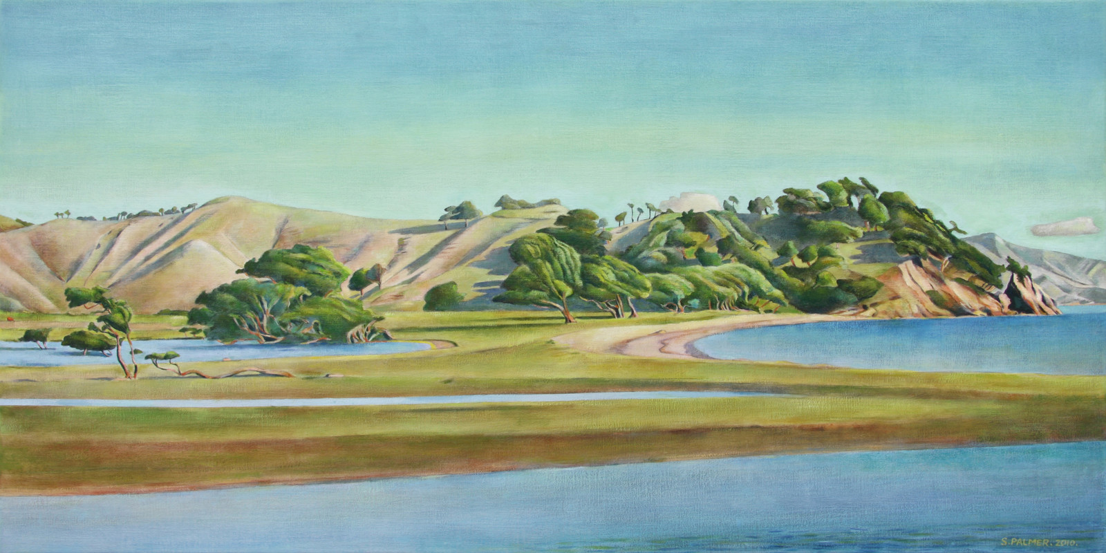 Stanley Palmer | Estuary, Waiaro - Colville | Milford Galleries Dunedin