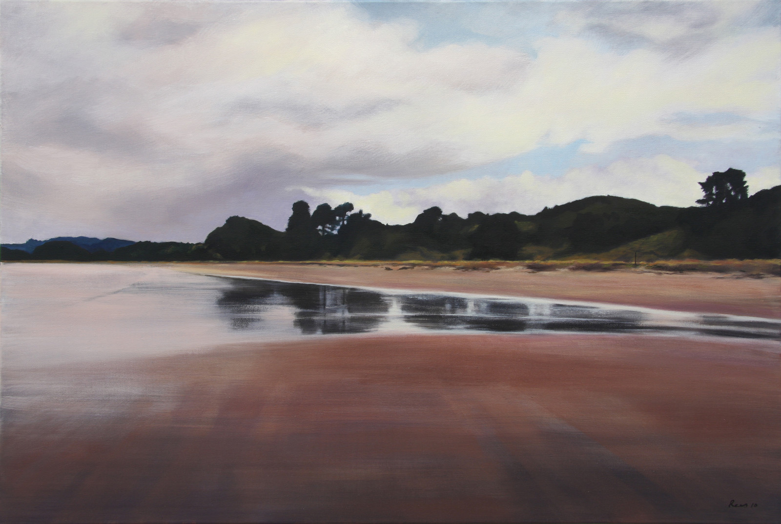 Elizabeth Rees | Reflections After Rain | Milford Galleries Queenstown