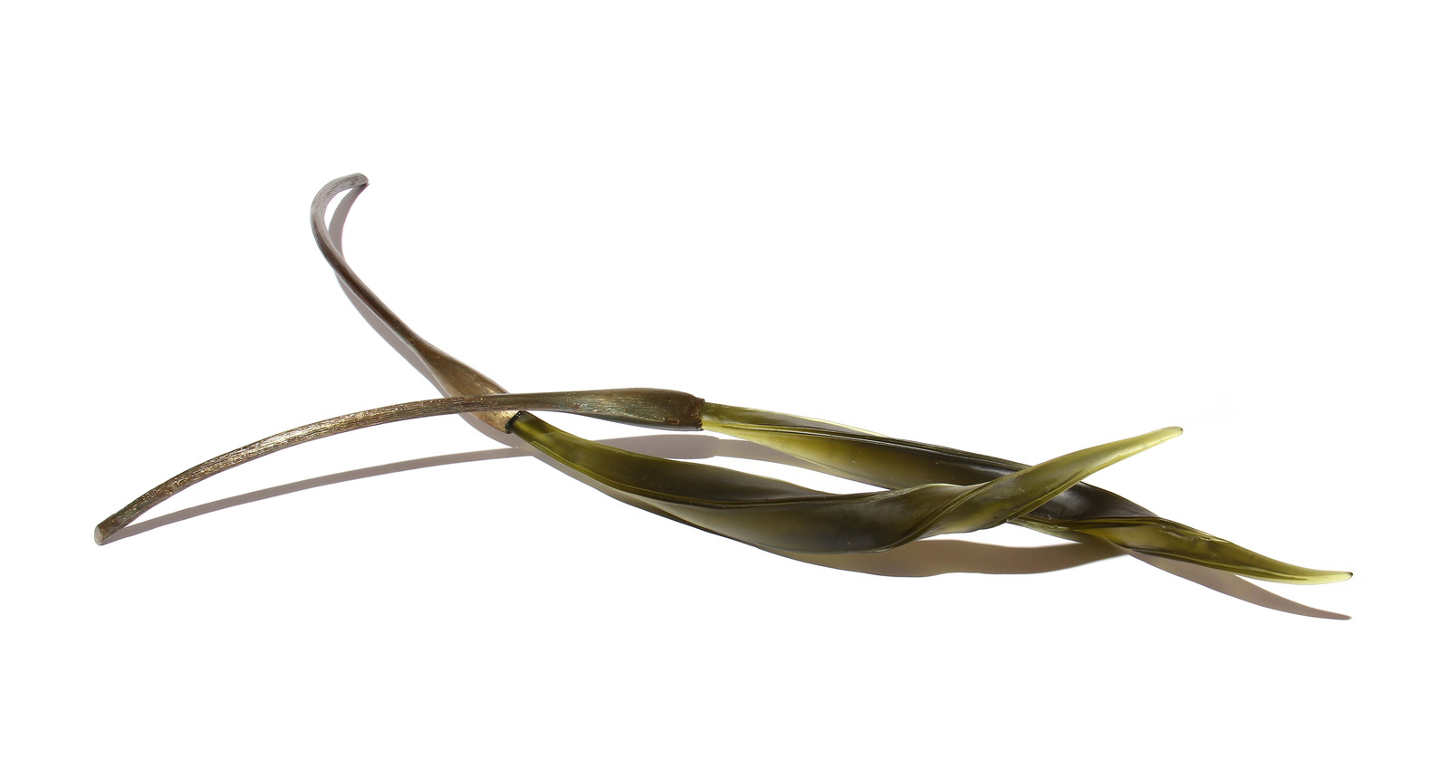Ann Robinson | Small Twisted Flax Pods (Dark Olive) | Milford Galleries ...