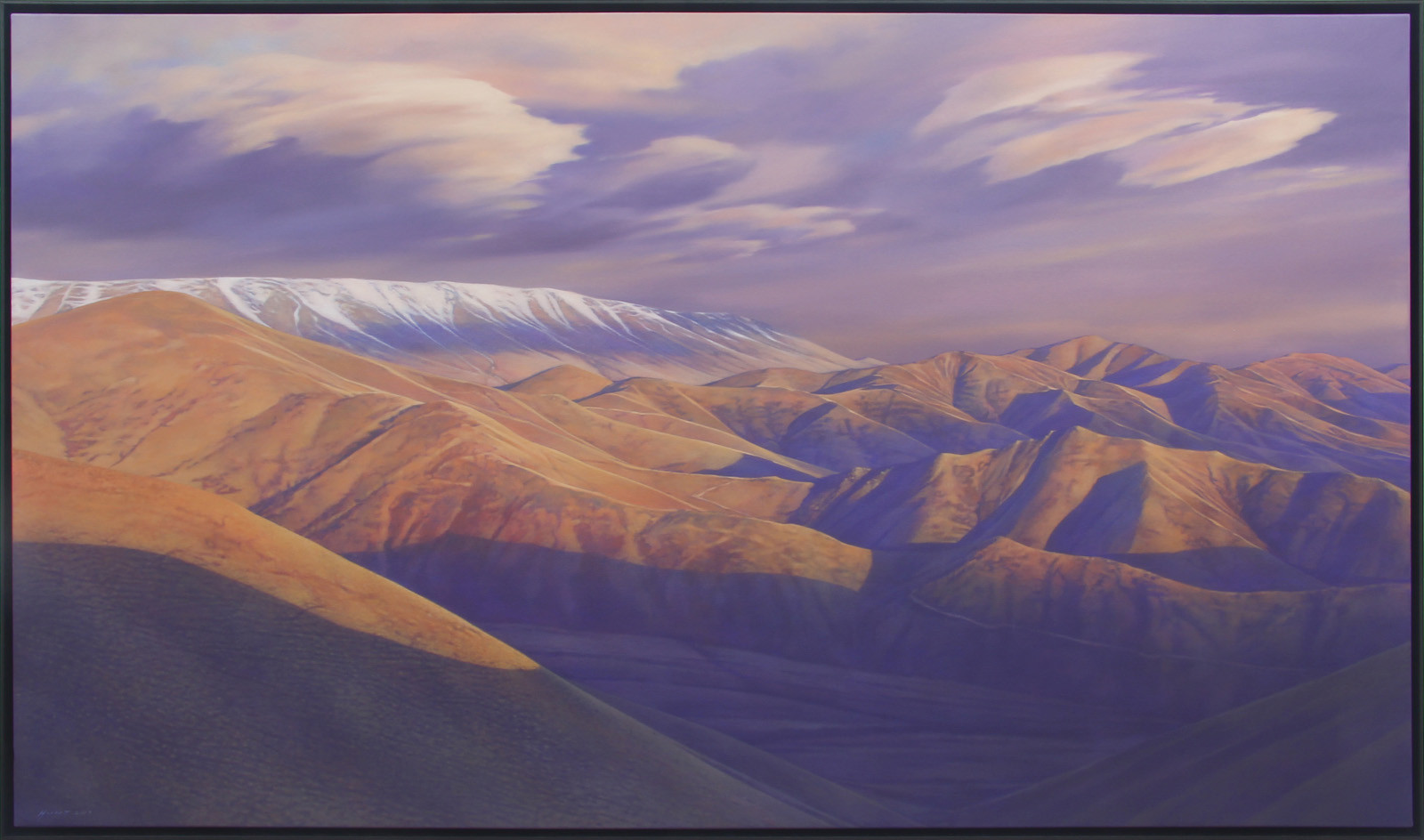 Bruce Hunt | Stormfront - The St Bathans Range | Milford Galleries ...