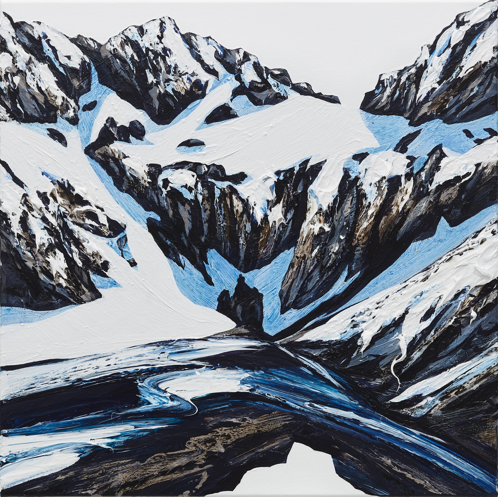 Neil Frazer | Ice Cliff | Milford Galleries Queenstown
