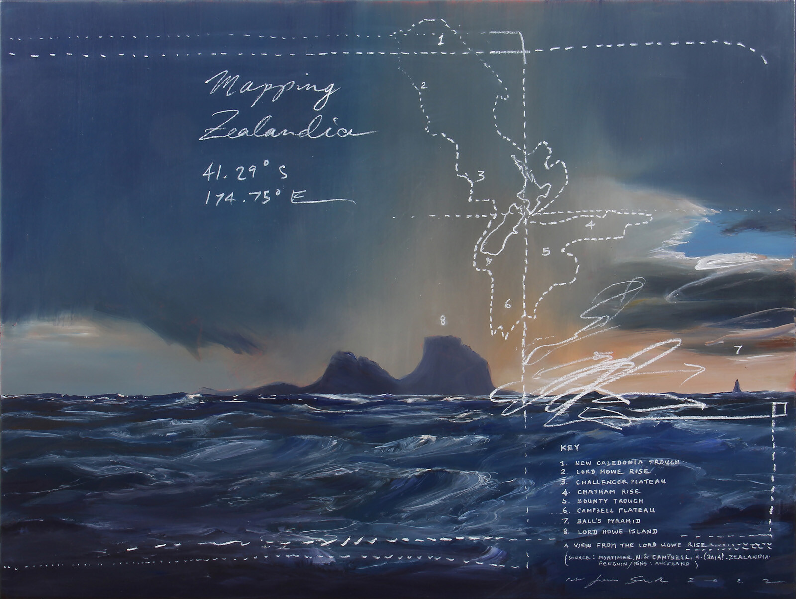Peter James Smith | Mapping Zealandia (A View from Lord Howe Rise ...