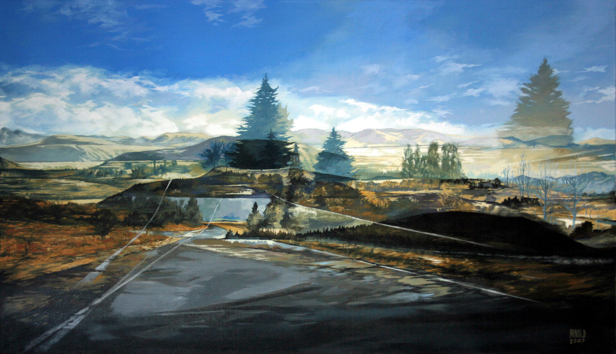 Callum Arnold | Southern Landscape, Lake | Milford Galleries Dunedin