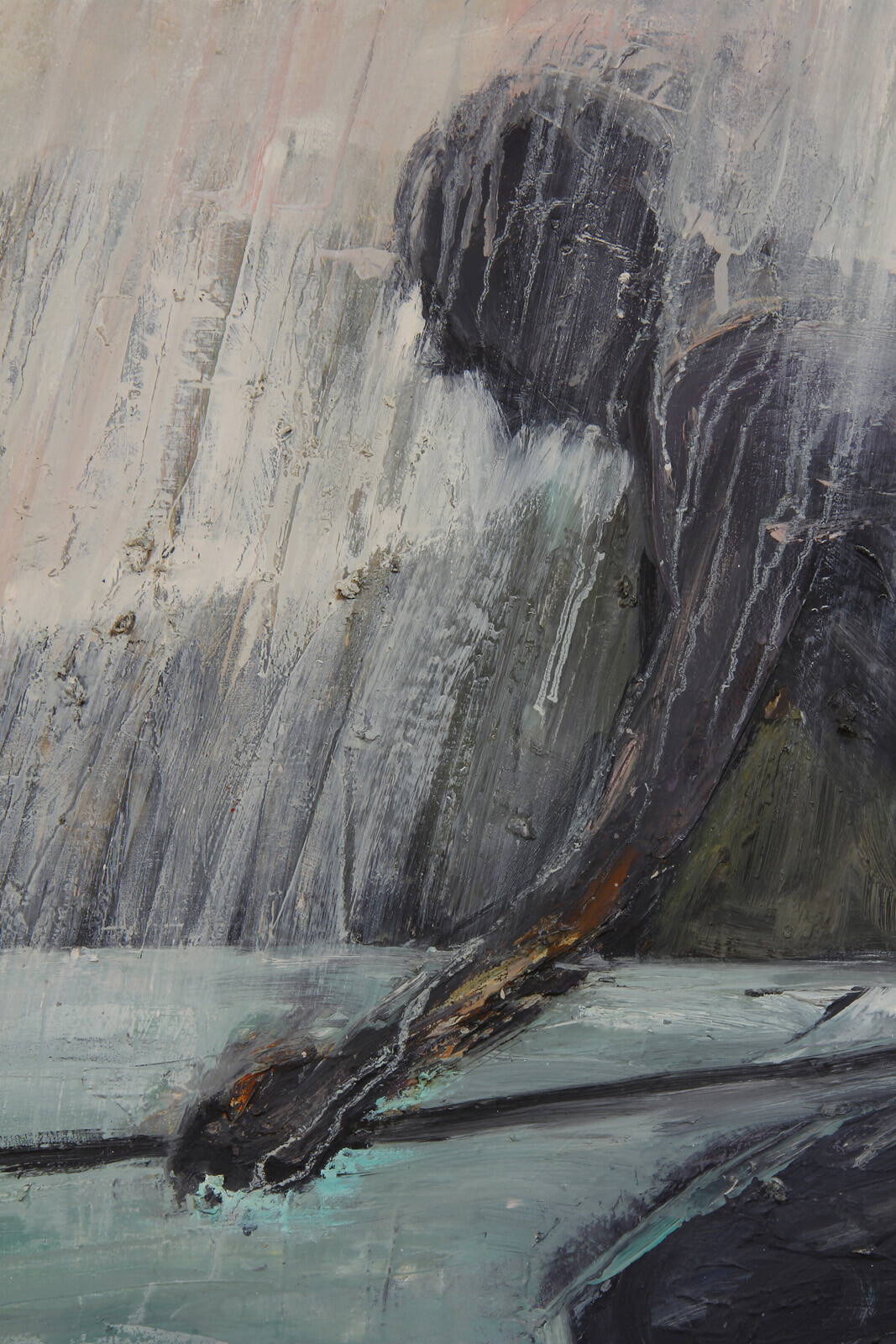 Euan Macleod | Digging / Painting / Rain | Milford Galleries Queenstown