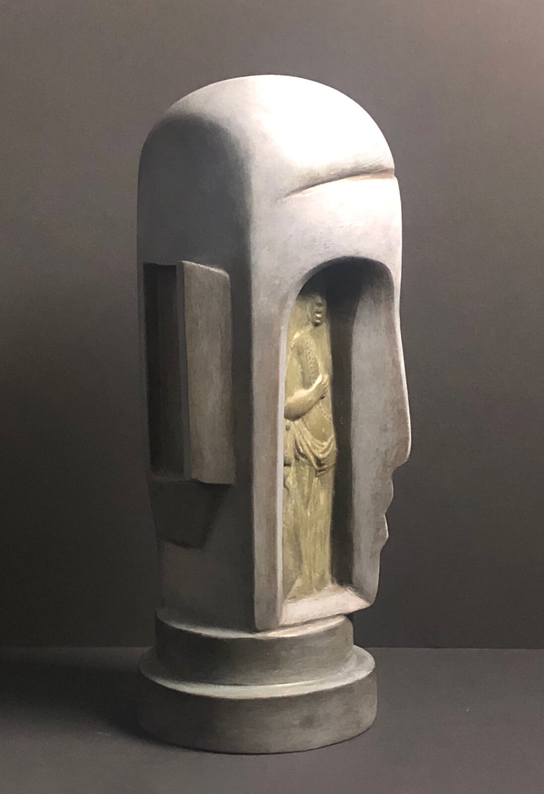 Terry Stringer | Reliquary Head | Milford Galleries Queenstown